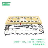 China 5-87816999-1 Gasket Set for ISUZU NPR 4HG1 Engine Head Overhaul with 3 Months Warranty 5878169991 for sale