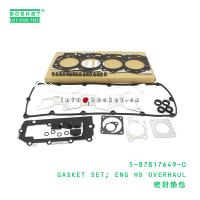 China Isuzu NLR 4JJ1-TCS Engine Head Overhaul Gasket Set 5878176490 for ISUZU Truck Parts for sale