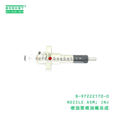 China 8-97222170-0 NOZZLE ASM; INJ Suitable for ISUZU 8972221700 for sale