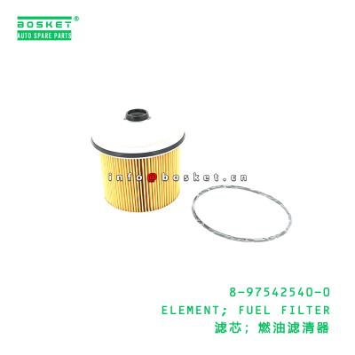 China 8-97542540-0 ELEMENT; FUEL FILTER Suitable for ISUZU 700P 4HK1 4JJ1 8975425400 for sale