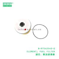 China 8-97542540-0 ELEMENT; FUEL FILTER Suitable for ISUZU 700P 4HK1 4JJ1 8975425400 for sale