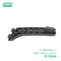 China 1-73907563-1 PAD; PEDAL,ACCEL Suitable for ISUZU CXZ81 10PE1 1739075631 for sale