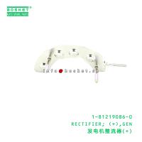 China 1-81219086-0 RECTIFIER; (+),GEN Suitable for ISUZU 1812190860 for sale