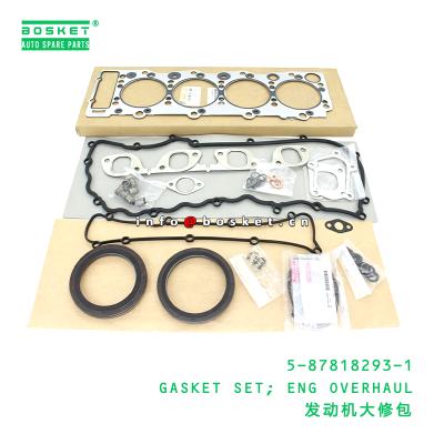 China 5-87818293-1 GASKET SET; ENG OVERHAUL Suitable for ISUZU 5878182931 for sale