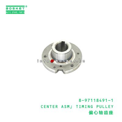 China 8-97118491-1 CENTER ASM; TIMING PULLEY Suitable for ISUZU NKR 4JB1 8971184911 for sale