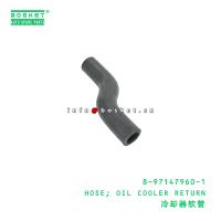 China 8-97147960-1 HOSE; OIL COOLER RETURN Suitable for ISUZU 8971479601 for sale