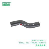 China 8-97147960-1 HOSE; OIL COOLER RETURN Suitable for ISUZU 8971479601 for sale