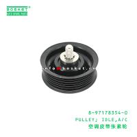China 8-97178354-0 PULLEY; IDLE,A/C Suitable for ISUZU UCS25 6VD1 8971783540 for sale