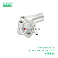 China 8-97204199-1 PIPE; WATER OUTLET Suitable for ISUZU NKR 4JB1TC 8972041991 for sale