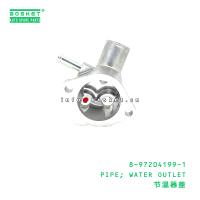 China 8-97204199-1 PIPE; WATER OUTLET Suitable for ISUZU NKR 4JB1TC 8972041991 for sale