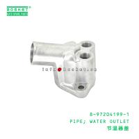 China 8-97204199-1 PIPE; WATER OUTLET Suitable for ISUZU NKR 4JB1TC 8972041991 for sale