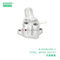 China 8-97204199-1 PIPE; WATER OUTLET Suitable for ISUZU NKR 4JB1TC 8972041991 for sale