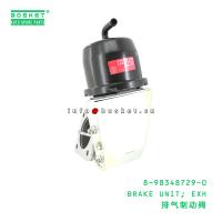 China 8-98348729-0 BRAKE UNIT; EXH Suitable for ISUZU NPR NQR  8983487290 for sale
