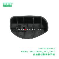 China 1-75418067-0 KNOB; RECLINING,FRT,SEAT Suitable for ISUZU   1754180670 for sale
