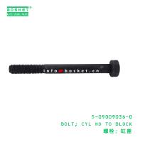 China 5-09009036-0 BOLT; CYL HD TO BLOCK Suitable for ISUZU   5090090360 for sale