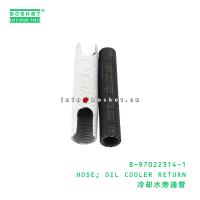 China 8-97022314-1 HOSE; OIL COOLER RETURN Suitable for ISUZU NKR 4JB1 8970223141 for sale