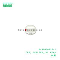 China 8-97036550-1 CUP; SEALING,CYL HEAD Suitable for ISUZU  4HK1 6HK1 8970365501 for sale
