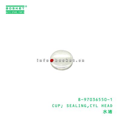 China 8-97036550-1 CUP; SEALING,CYL HEAD Suitable for ISUZU  4HK1 6HK1 8970365501 for sale