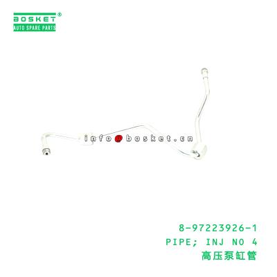 China 8-97223926-1 PIPE; INJ NO 4 Suitable for ISUZU NKR 4JB1T 8972239261 for sale