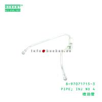 China 8-97071715-3 PIPE; INJ NO 4 suitable for ISUZU 8970717153 for sale