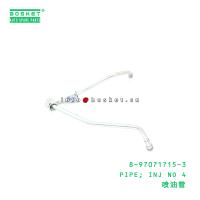 China 8-97071715-3 PIPE; INJ NO 4 suitable for ISUZU 8970717153 for sale