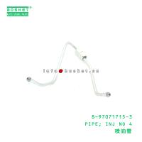 China 8-97071715-3 PIPE; INJ NO 4 suitable for ISUZU 8970717153 for sale