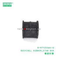 China 8-97125464-0 BUSHING; RUBBER,STAB BAR suitable for ISUZU 8971254640 for sale