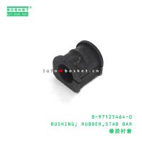 China 8-97125464-0 BUSHING; RUBBER,STAB BAR suitable for ISUZU 8971254640 for sale