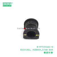 China 8-97125464-0 BUSHING; RUBBER,STAB BAR suitable for ISUZU 8971254640 for sale