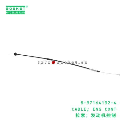 China 8-97164192-4 CABLE; ENG CONT suitable for ISUZU 8971641924 for sale