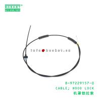 China 8-97229157-0 CABLE; HOOD LOCK suitable for ISUZU 8972291570 for sale