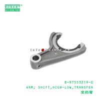 China 8-97553219-0 ARM; SHIFT,HIGH-LOW,TRANSFER suitable for ISUZU 8975532190 for sale