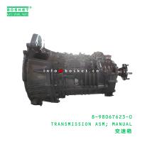 China 8-98067623-0 TRANSMISSION ASM; MANUAL suitable for ISUZU NLR 4JJ1T 8980676230 for sale