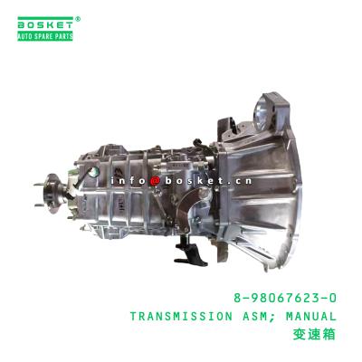 China 8-98067623-0 TRANSMISSION ASM; MANUAL suitable for ISUZU NLR 4JJ1T 8980676230 for sale