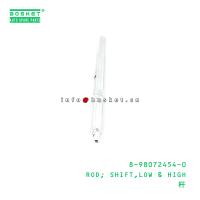 China 8-98072454-0 ROD; SHIFT,LOW & HIGH suitable for ISUZU 8980724540 for sale