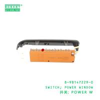 China 8-98147229-0 SWITCH; POWER WINDOW suitable for ISUZU 8981472290 for sale