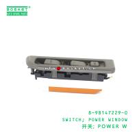 China 8-98147229-0 SWITCH; POWER WINDOW suitable for ISUZU 8981472290 for sale