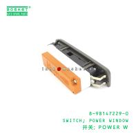 China 8-98147229-0 SWITCH; POWER WINDOW suitable for ISUZU 8981472290 for sale