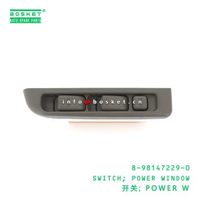 China 8-98147229-0 SWITCH; POWER WINDOW suitable for ISUZU 8981472290 for sale