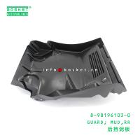 China 8-98196103-0 GUARD; MUD,RR suitable for ISUZU 8981961030 for sale