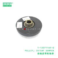China 1-12371165-0 Pulley CR/SHF Damper for ISUZU 1123711650 with 15-20 Days Delivery and 3 Months Warranty for sale