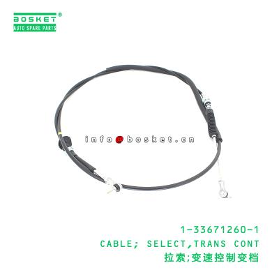 China ISUZU 1336712601 Select Transmission Control Cable with 1PCS Pack Quantity for sale