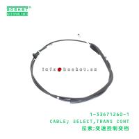 China ISUZU 1336712601 Select Transmission Control Cable with 1PCS Pack Quantity for sale