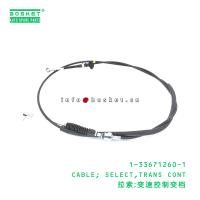 China ISUZU 1336712601 Select Transmission Control Cable with 1PCS Pack Quantity for sale