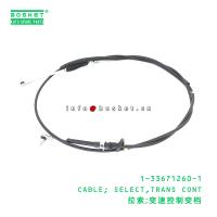 China ISUZU 1336712601 Select Transmission Control Cable with 1PCS Pack Quantity for sale
