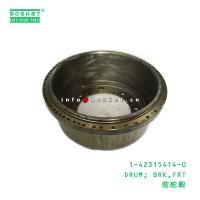 China 1-42315414-0 Brake Drum suitable for ISUZU FRR/FSR with 1PCS Pack Quantities and 3 Months Warranty for sale