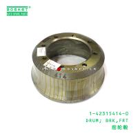 China 1-42315414-0 Brake Drum suitable for ISUZU FRR/FSR with 1PCS Pack Quantities and 3 Months Warranty for sale