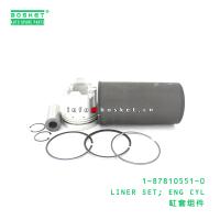 China ISUZU 6RB1 Engine Cylinder Liner Set 1878105510 - 1PCS Replacement Liner Kit for sale