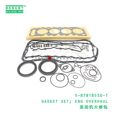 China 5878185501 Gasket Set Engine Overhaul Kit for Isuzu Trucks with 3 Months Warranty and Small Quantity Orders for sale
