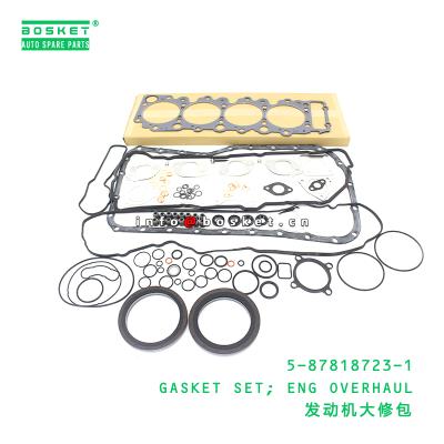 China 5-87818723-1 Gasket Set Engine Overhaul Kit for ISUZU 5878187231 with 3 Months Warranty and Small Quantity Accepted for sale